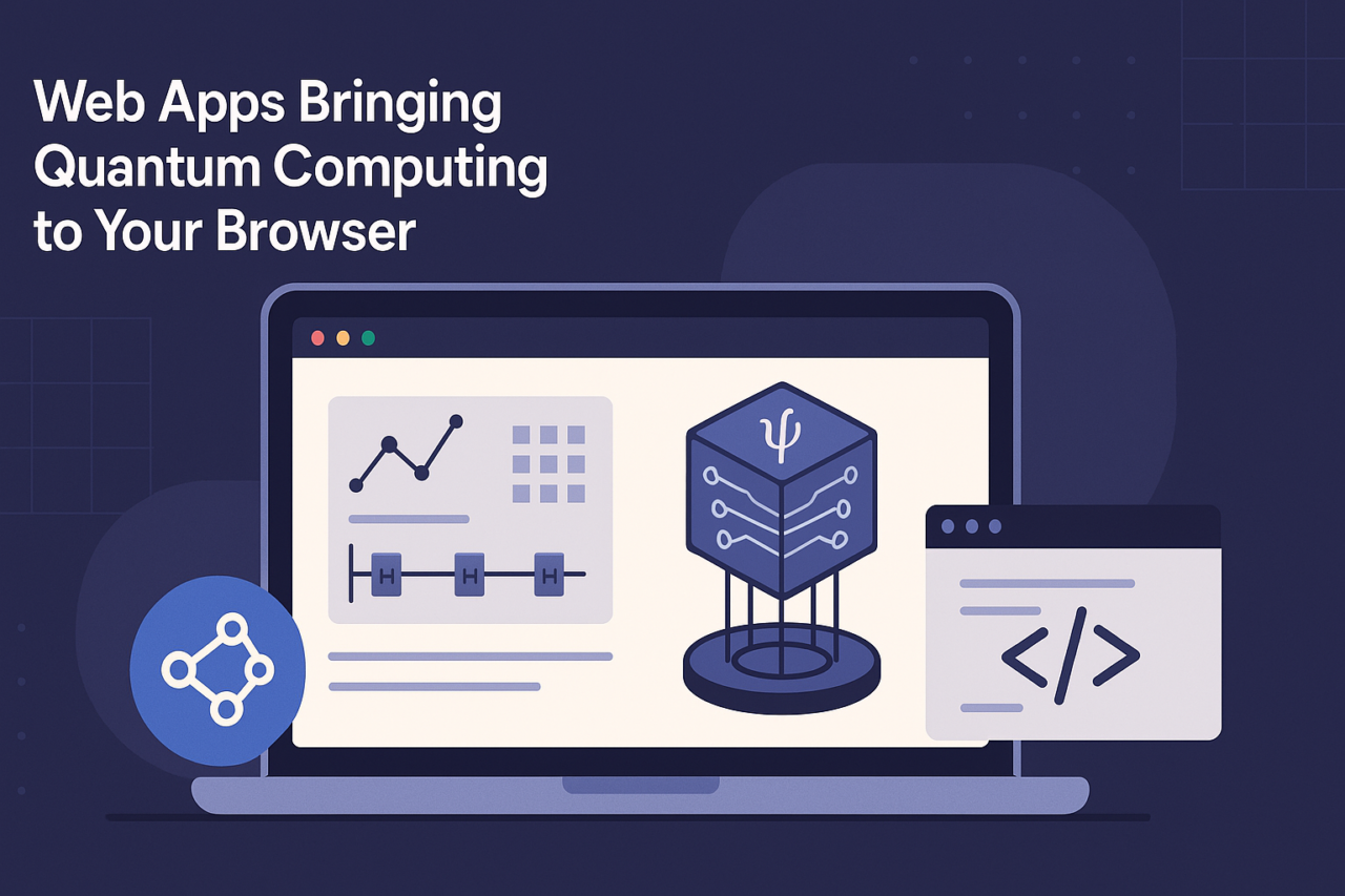 Quantum Computing Apps in Your Browser